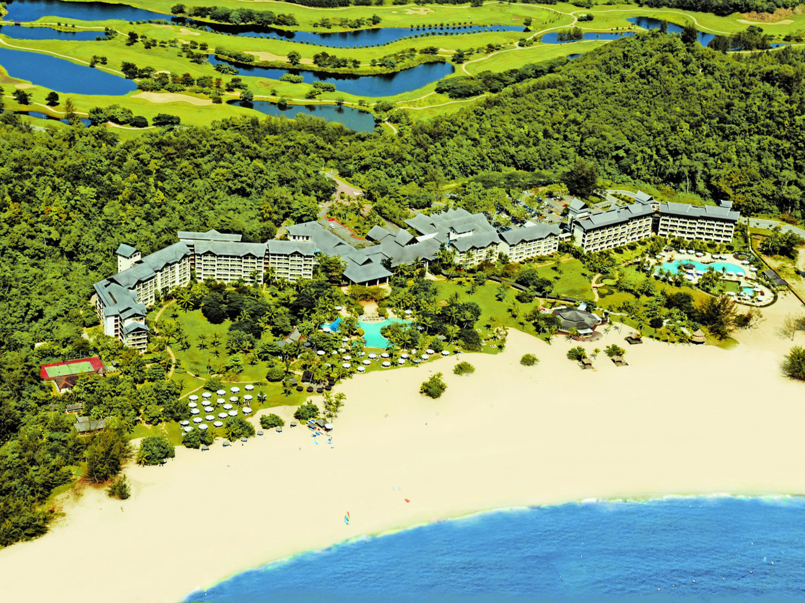 Shangri-La's Rasa Ria Resort & Spa Urlaub inkl. Flug » ltur