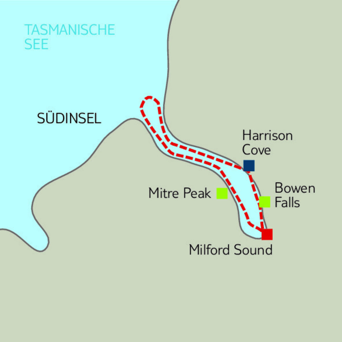 Hotel Neuseeland: Milford Sound - Rundreise mit dem Schiff in Milford ...